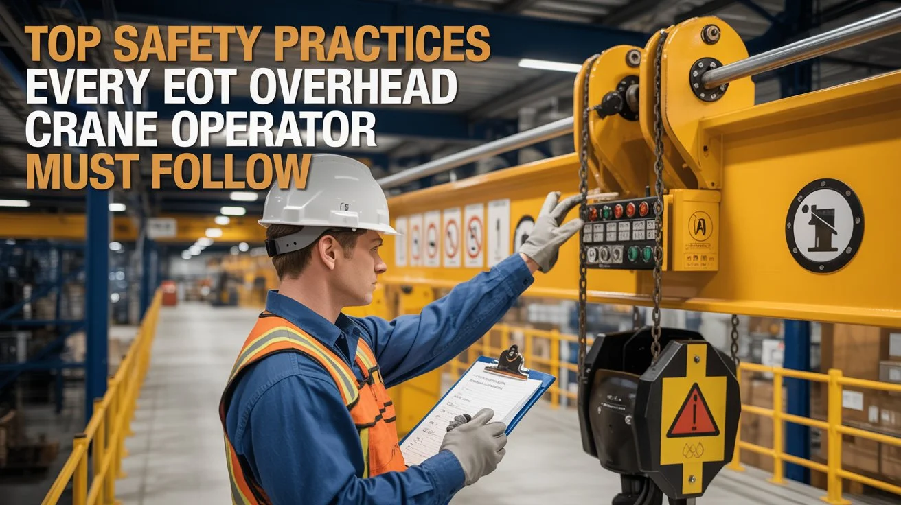 Top Safety Practices Every EOT Crane Operator Must Follow