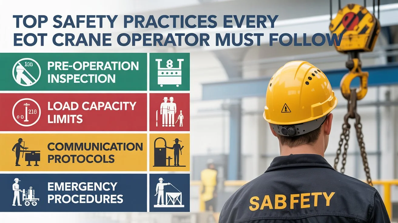 Top Safety Practices Every EOT Crane Operator Must Follow